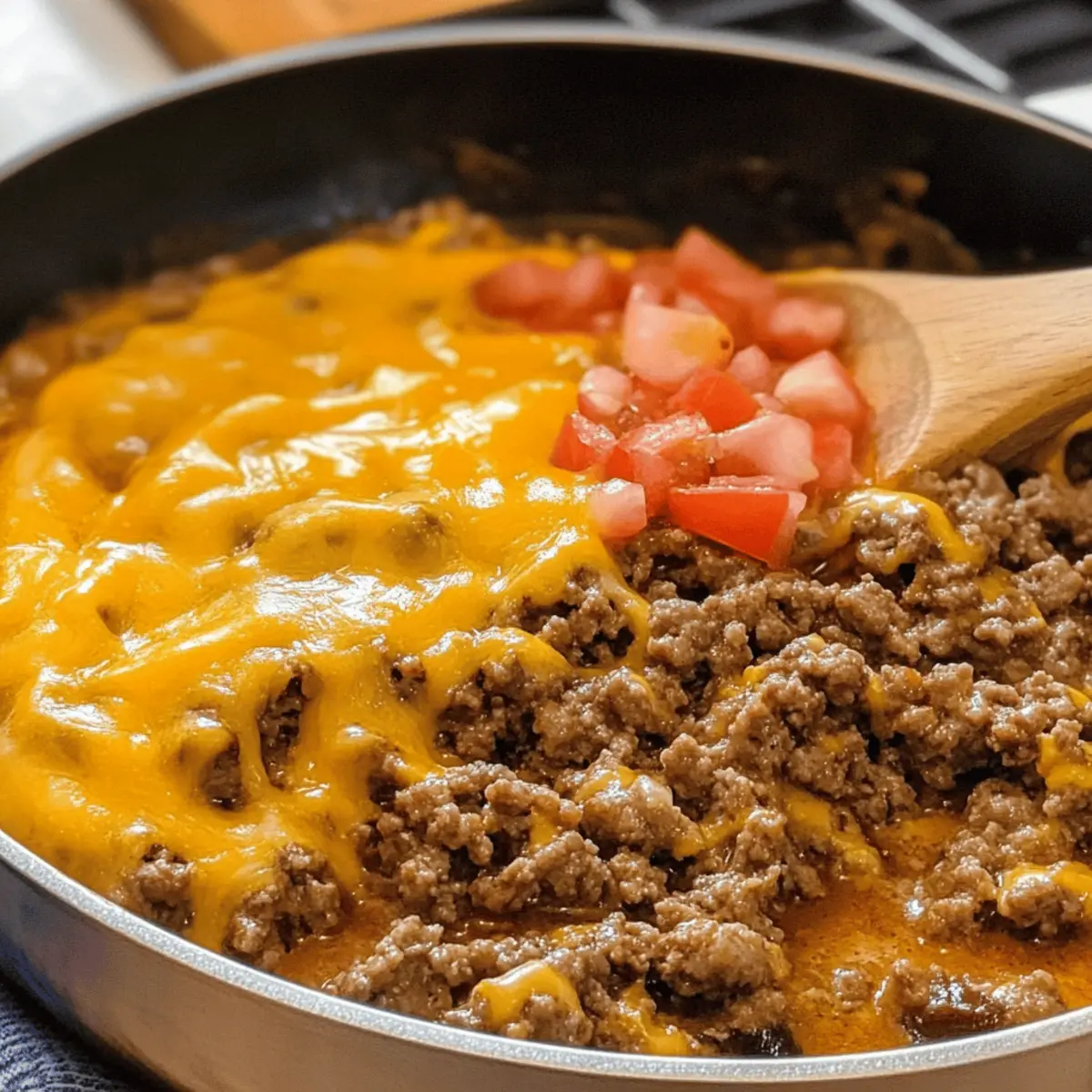 Easy Keto Cheeseburger Skillet Dinner Recipe: Juicy Comfort